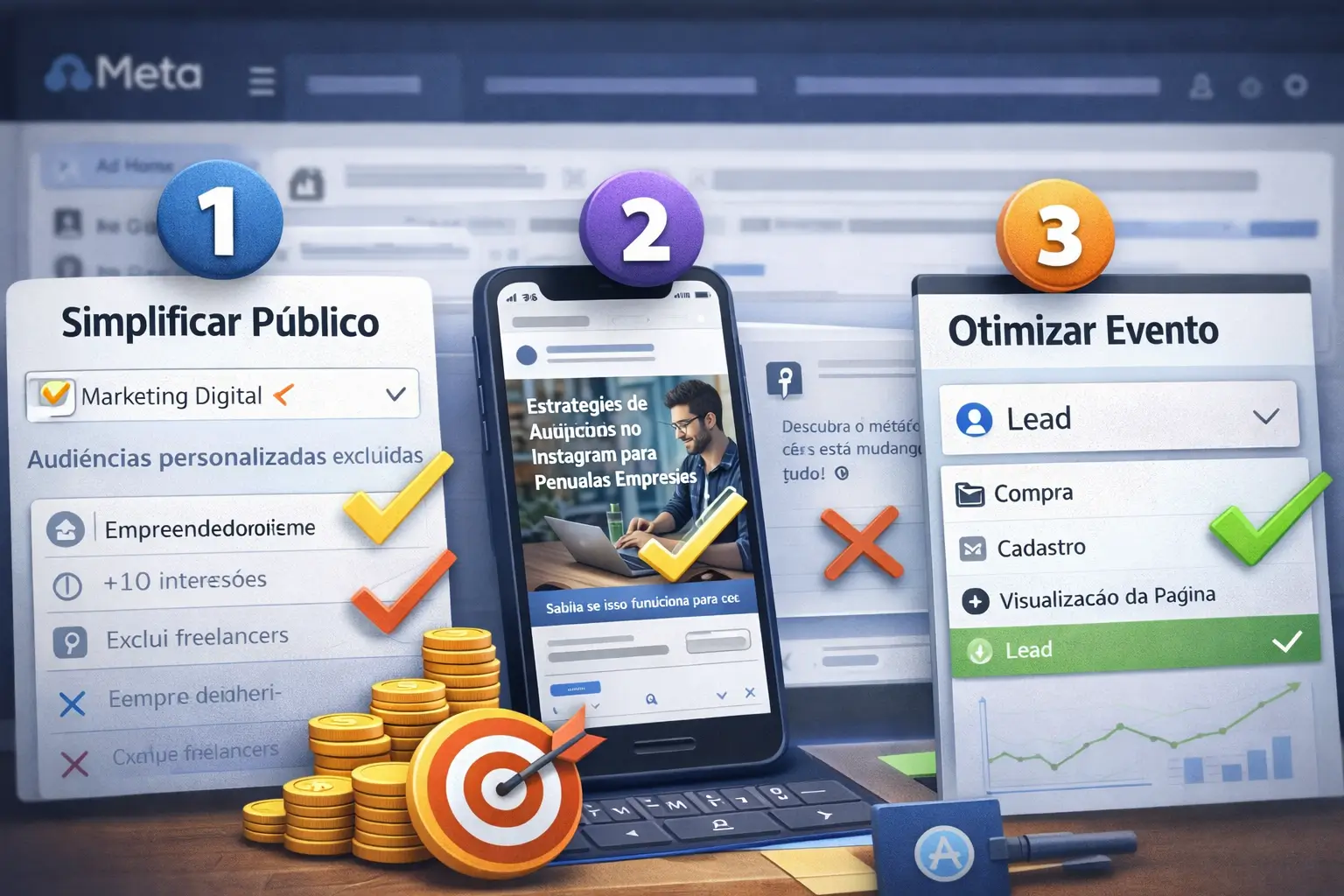 Como Reduzir CPA em Campanhas Meta Ads com 3 Mudanças Simples para ...